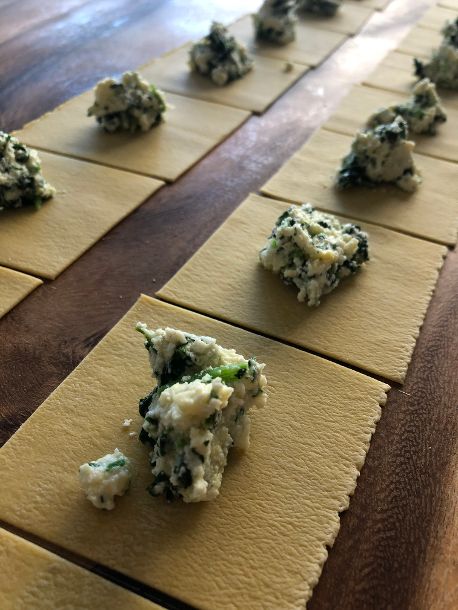 Pansotti with Walnut Pesto - Buongiorno Italians